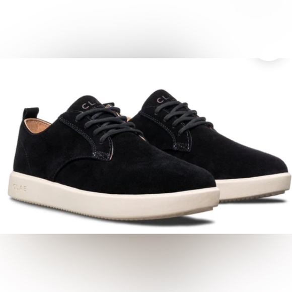 Clae | Shoes | Clae Los Angeles Mens Shoes 9m Black Suede Molded Eva ...